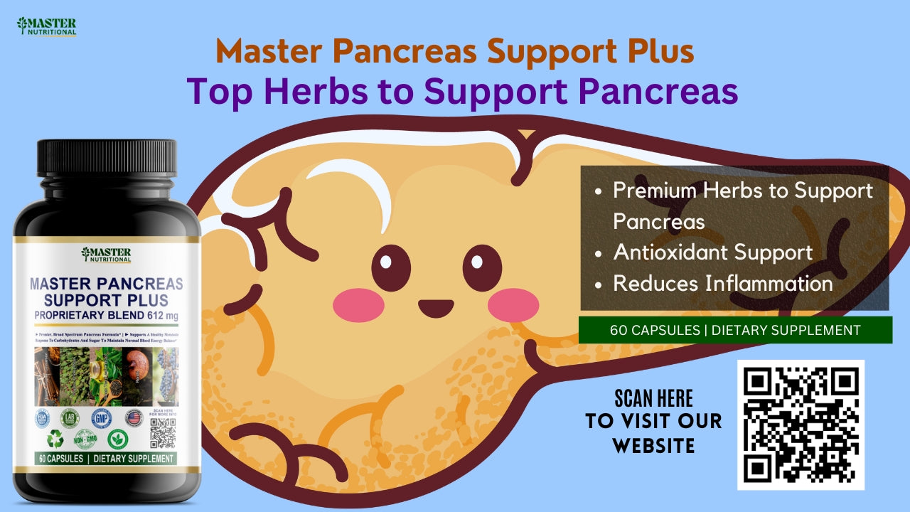 Master Pancreas Support Plus: Top Herbs to Support Pancreas – Master ...