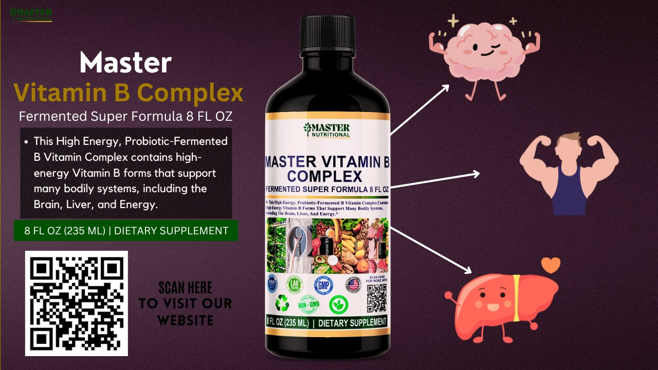 Latest Review of Master Nutritional's Master Vitamin B Complex Ferment