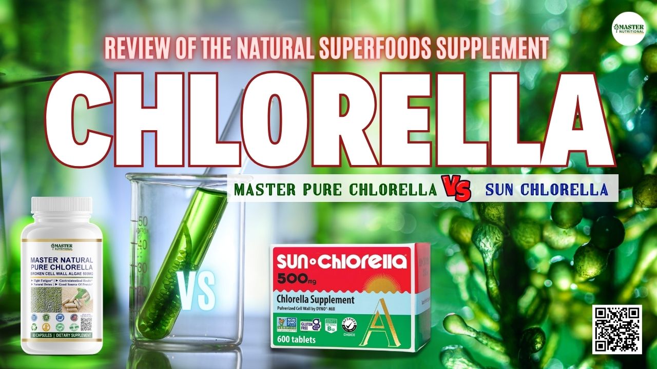 Chlorella Pill vs Capsule: Master Pure Chlorella vs. Sun Chlorella Rev ...
