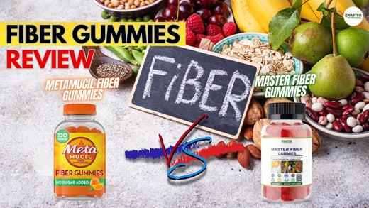Fiber Supplement Gummies Review: Master Fiber vs Metamucil Fiber Gummi ...